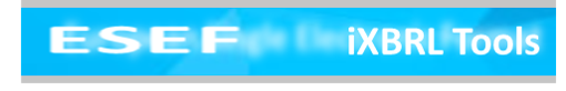 ESEF Hub: Tools | XBRL